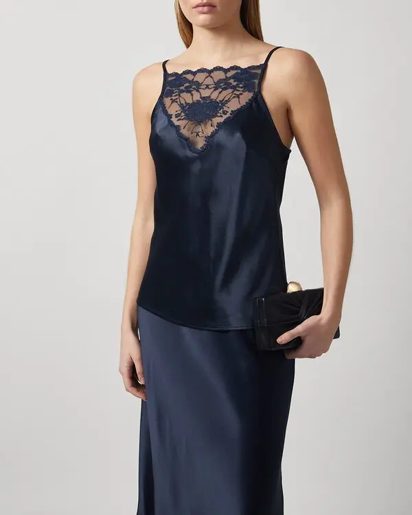 BY MALENE BIRGER Leeba Lace Camisole - Night