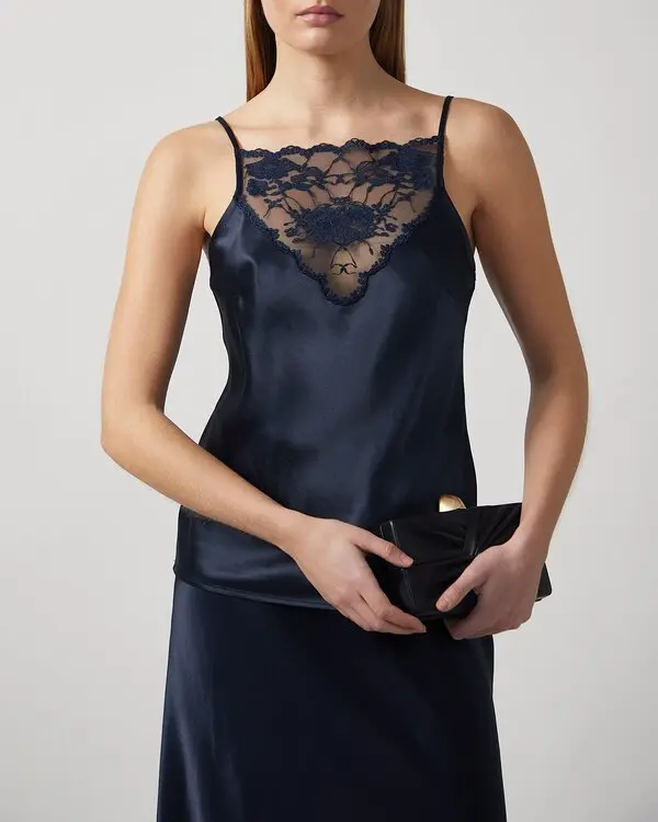 BY MALENE BIRGER Leeba Lace Camisole - Night