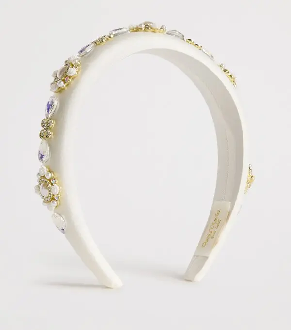 DAVID CHARLES Crystal Embellished Headband