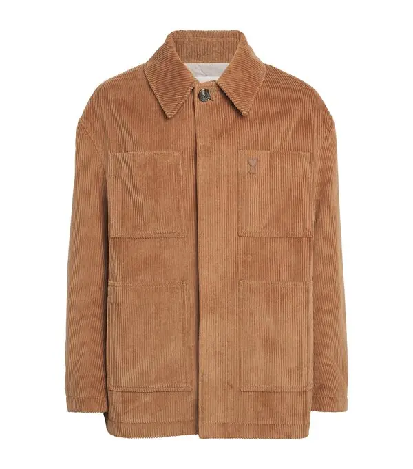 Ami Corduroy Field Jacket