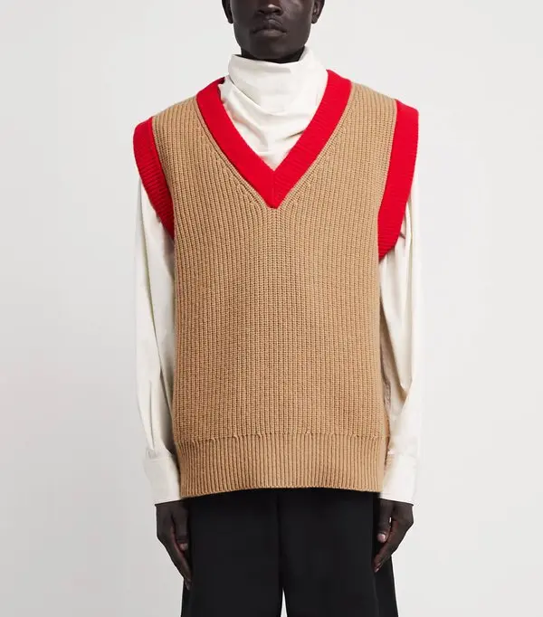 Ami Wool De Coeur Sweater Vest