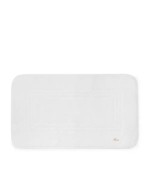 PRATESI Cotton Impero Bath Mat - White