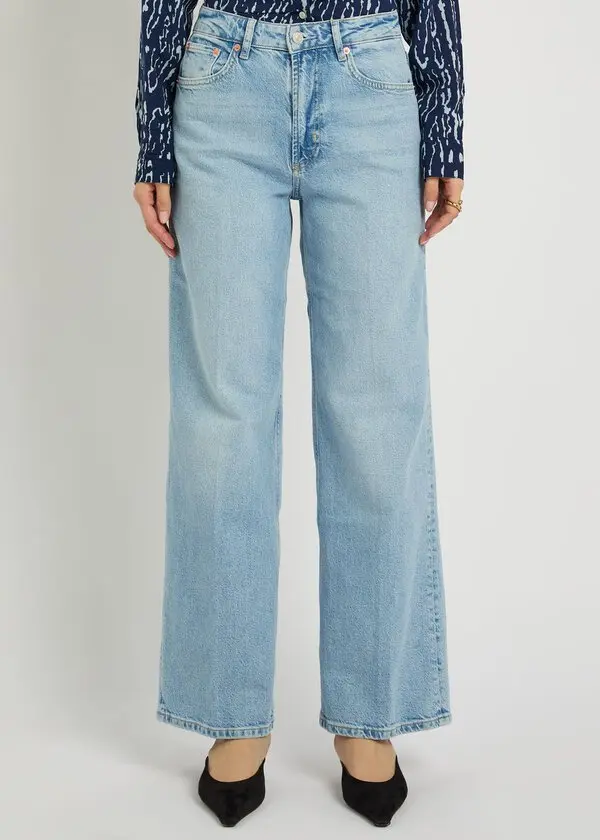 Rails Getty Wide-leg Jeans - Denim