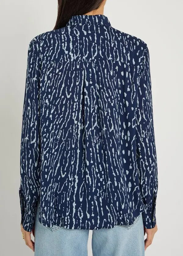 Rails Josephine Lynx Patterned Shirt - Blue