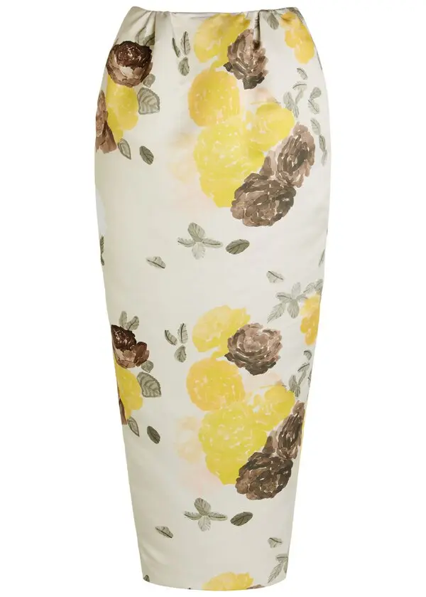 Bernadette Damian Floral-print Midi Skirt - Multicoloured 1