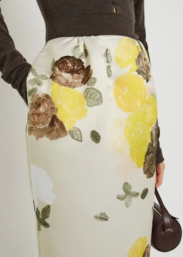 Bernadette Damian Floral-print Midi Skirt