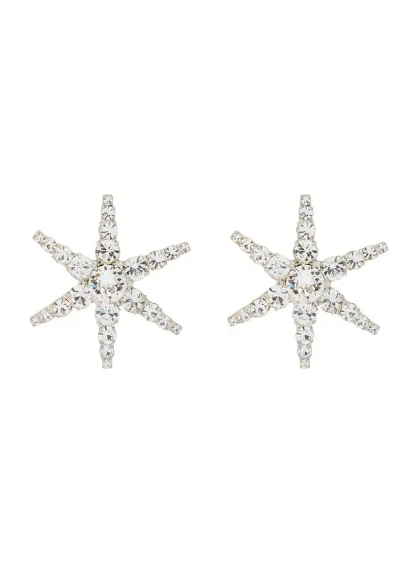 JENNIFER BEHR Polaris Embellished Drop Earrings - Crystal