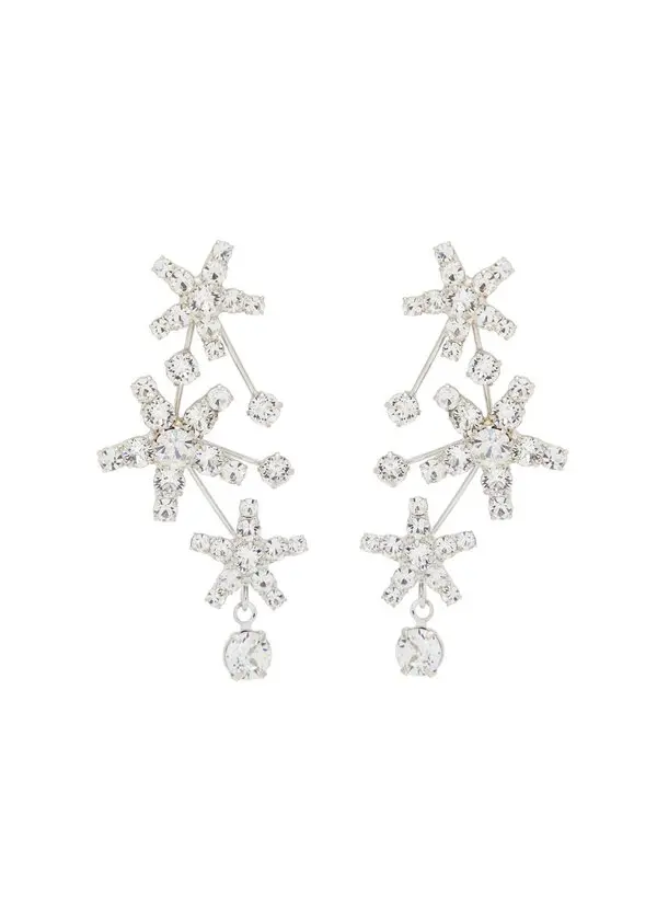 JENNIFER BEHR Azar Drop Earrings - Crystal