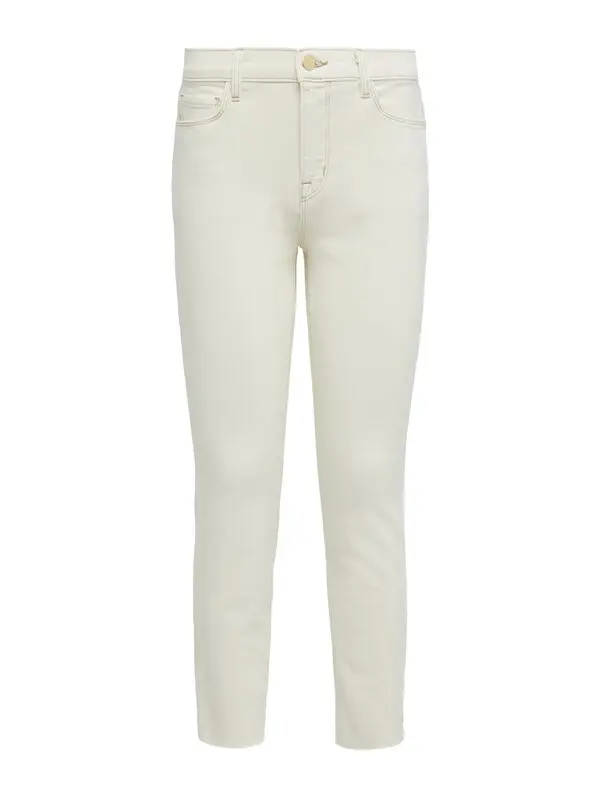 L'Agence Sada Slim-leg Cropped Jeans