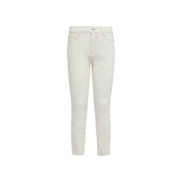 L'Agence Sada Slim-leg Cropped Jeans - Macadamia