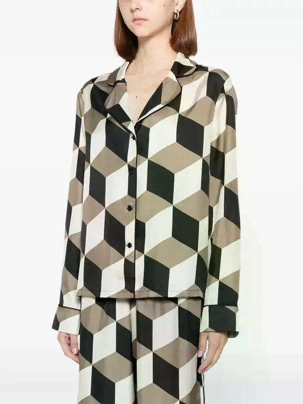 Cynthia Rowley The Illusion Shirt - Neutrals