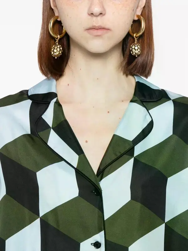 Cynthia Rowley The Illusion Shirt - Blue