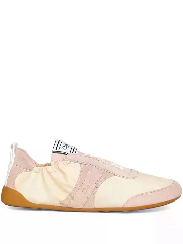 Chloé Kick Panelled Sneakers - Neutrals