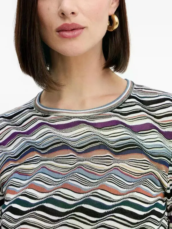 Missoni Wavy Pattern Sweater
