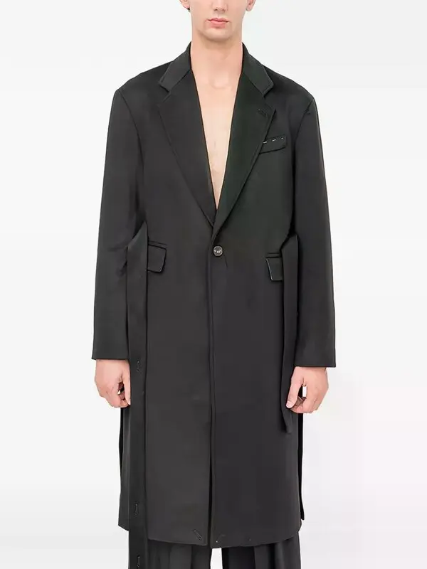 SETCHU Belted Coat