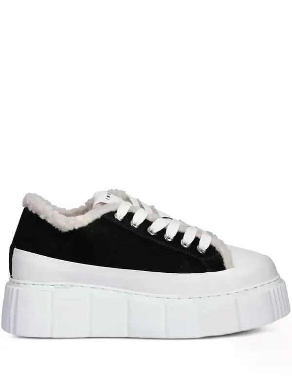 Inuikii Matilda Curly Fleece Platform Sneakers