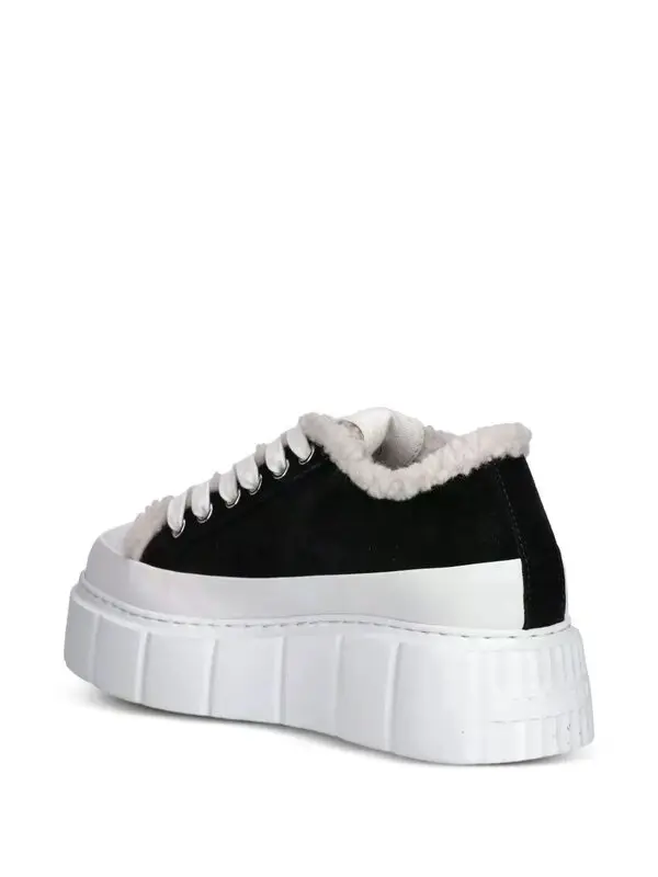 Inuikii Matilda Curly Fleece Platform Sneakers