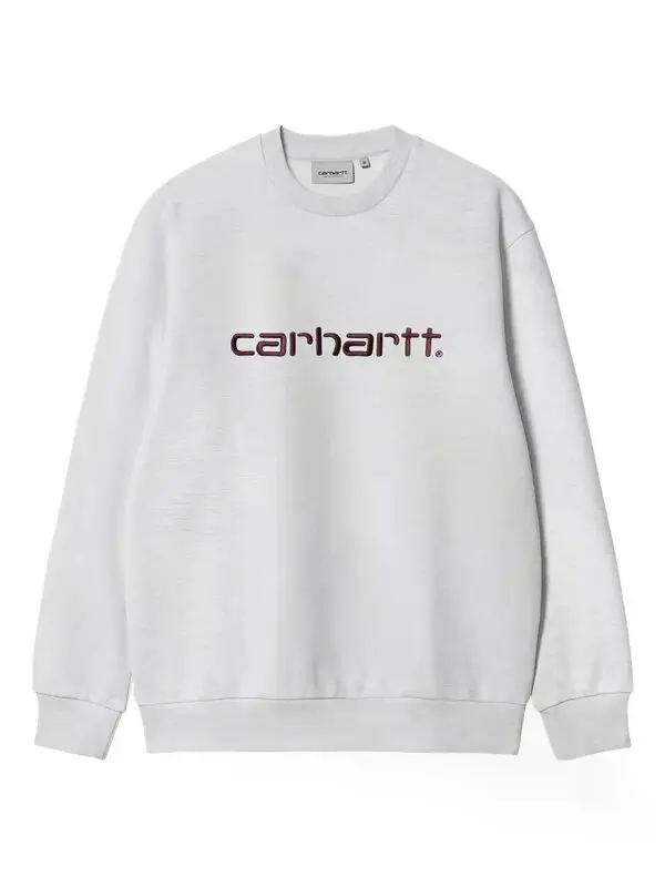 Carhartt Work In Progress Classic Logo Sweatshirt - Grey
