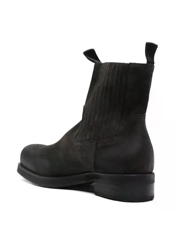 PAURA Pull-tab Square-toe Boots