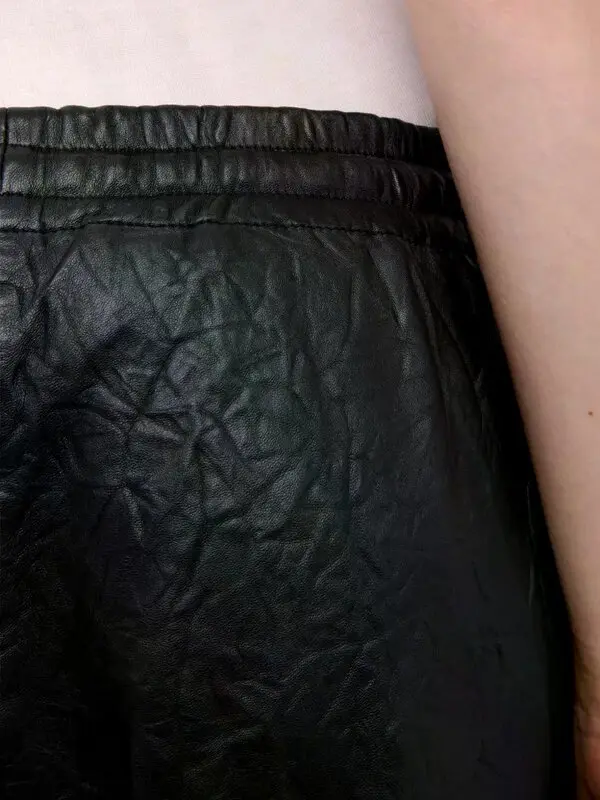 Zadig&Voltaire Pocha Crinkled Leather Trousers