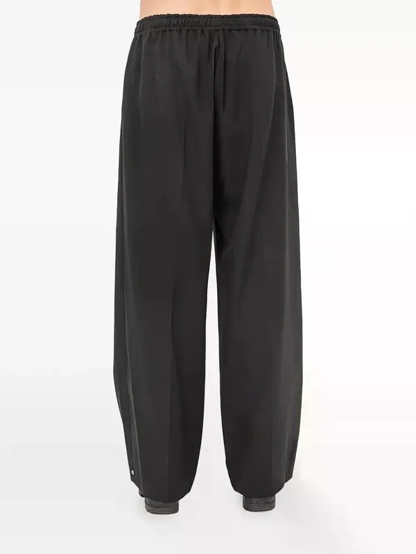 SETCHU Virgin Wool Wide Leg Trousers