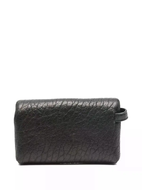 Saint Laurent Micro Cassandre Grained Wallet