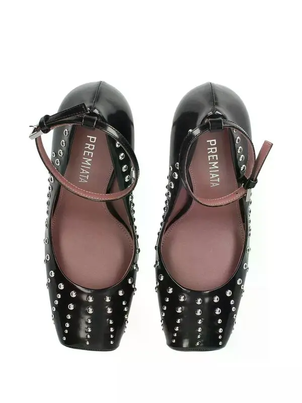 Premiata Studded Ankle Strap Pumps