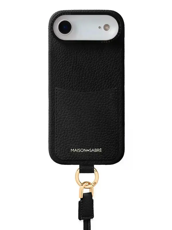 MAISON DE SABRE The Sling Card-slot Iphone 17 Air Case - Black