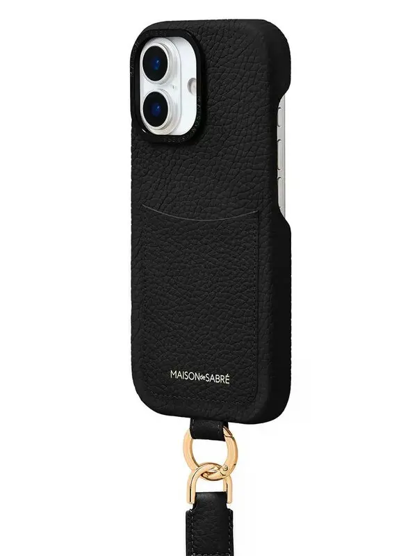 Maison De Sabre Sling Iphone 17 Case - Black | Editorialist