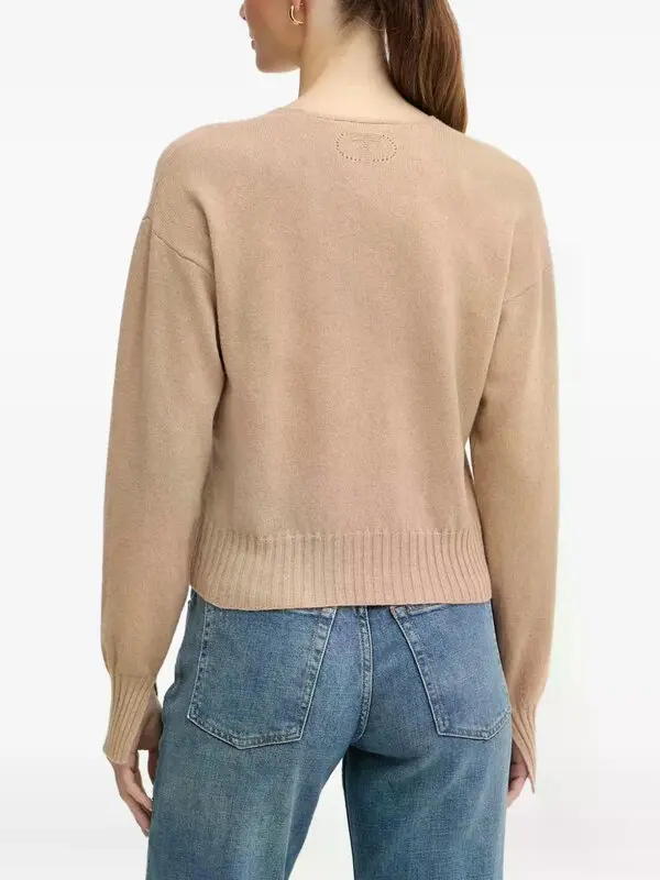 TWINSET Ribbed-trim Sweater