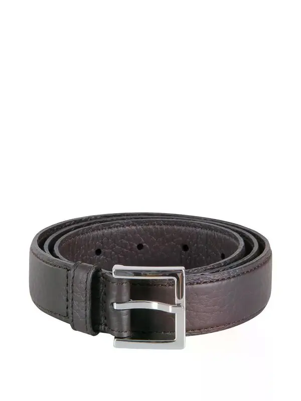 ORTIGNI Buckled Leather Belt
