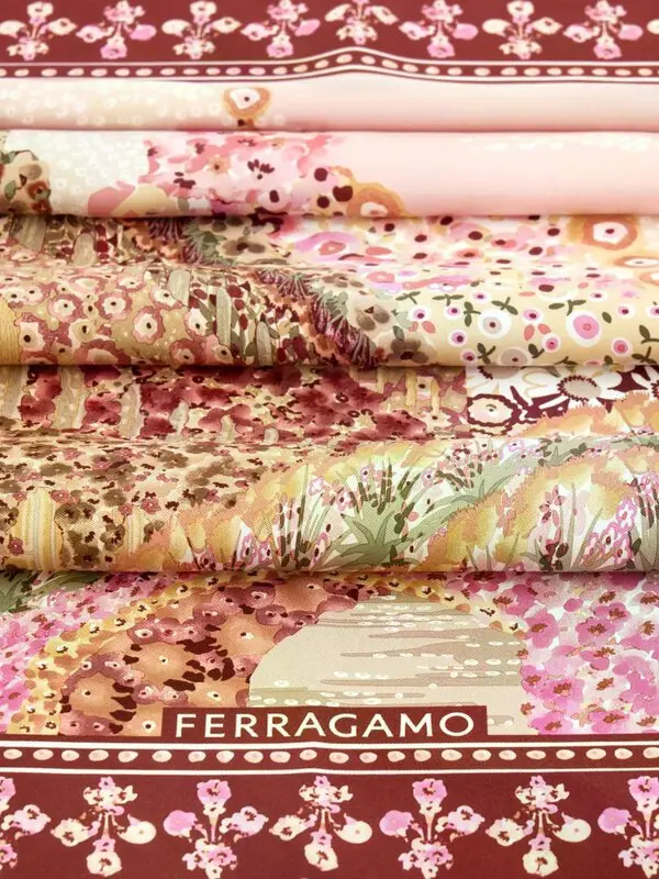 FERRAGAMO Palazzo-print Silk Scarf
