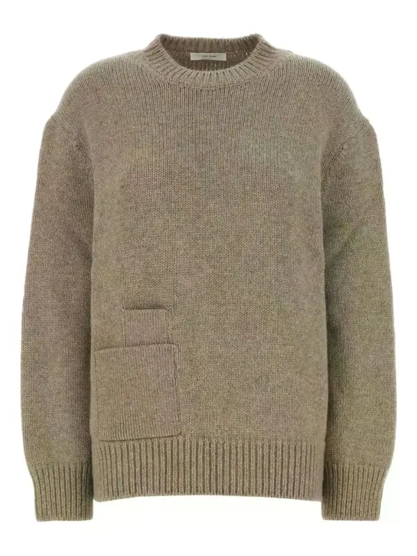 THE ROW Mirtle Cashmere Sweater - Neutrals