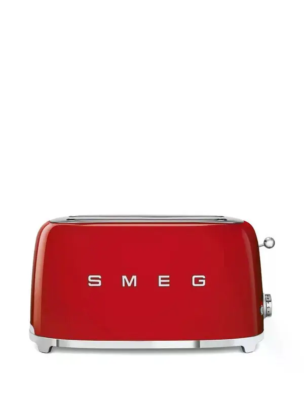 SMEG Dial Control Plissé Two-toaster - Red