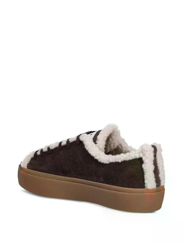 Inuikii Shearling Lace-up Sneakers