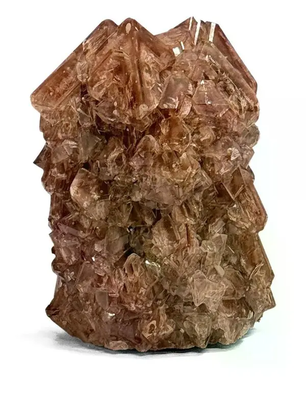 MINERAL SERIES Small Crystal Vase - Brown