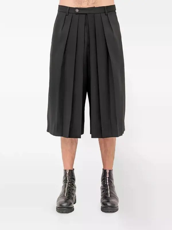 SETCHU Hakama Pleated Trousers - Black
