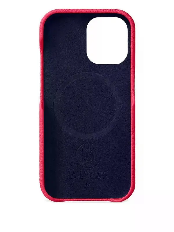 MAISON DE SABRE Leather Iphone 17 Case - Pink