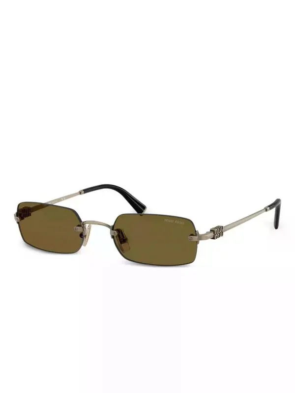 Miu Miu Rectangle-frame Sunglasses