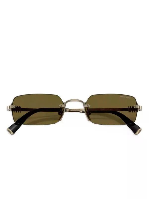 Miu Miu Rectangle-frame Sunglasses