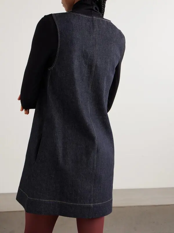 FRAME The Form Denim Mini Dress