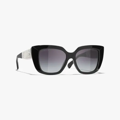 Chanel Butterfly Sunglasses - Black