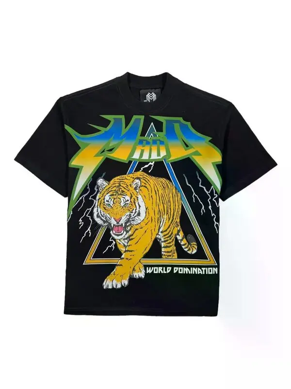 M4MADDMAXX Tiger-graphic T-shirt