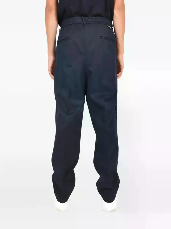 LOW BRAND Pleated Tailored Trousers