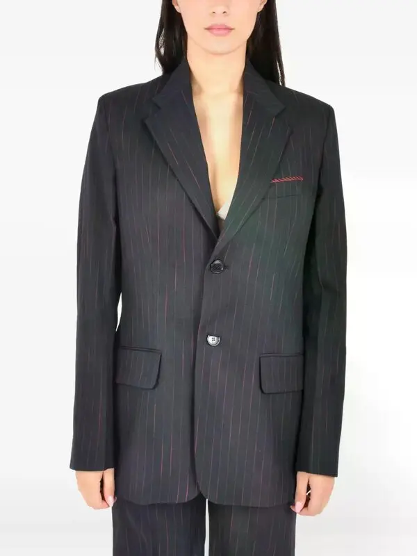 Victoria Beckham Single-breasted Pinstripe Blazer