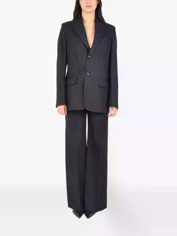 Victoria Beckham Single-breasted Pinstripe Blazer
