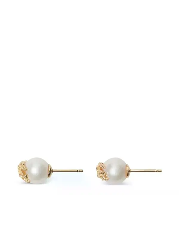 Burberry Sphere Pearl Stud Earrings