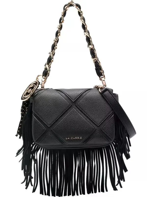 LA CARRIE Isabel Fringed Mini Bag