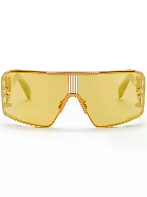 Balmain Le Masque Tinted Sunglasses - Yellow