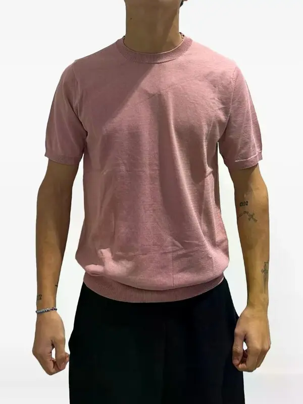 RAYNE 1896 Short-sleeved Cotton T-shirt - Pink